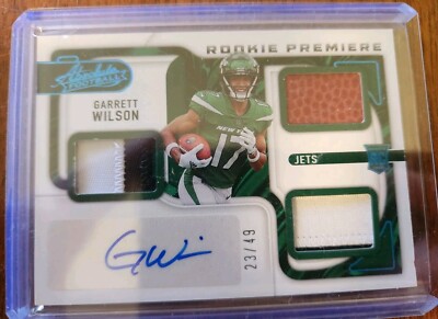 garrett wilson rookie premiere autograph | eBay