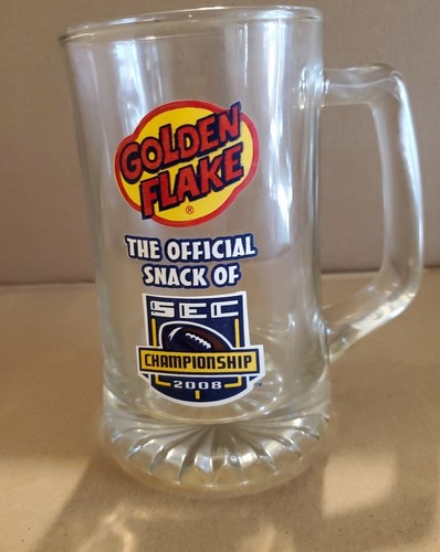 Vintage Glass Golden Flake The Official Snack Of SEC 2008 Mug | eBay