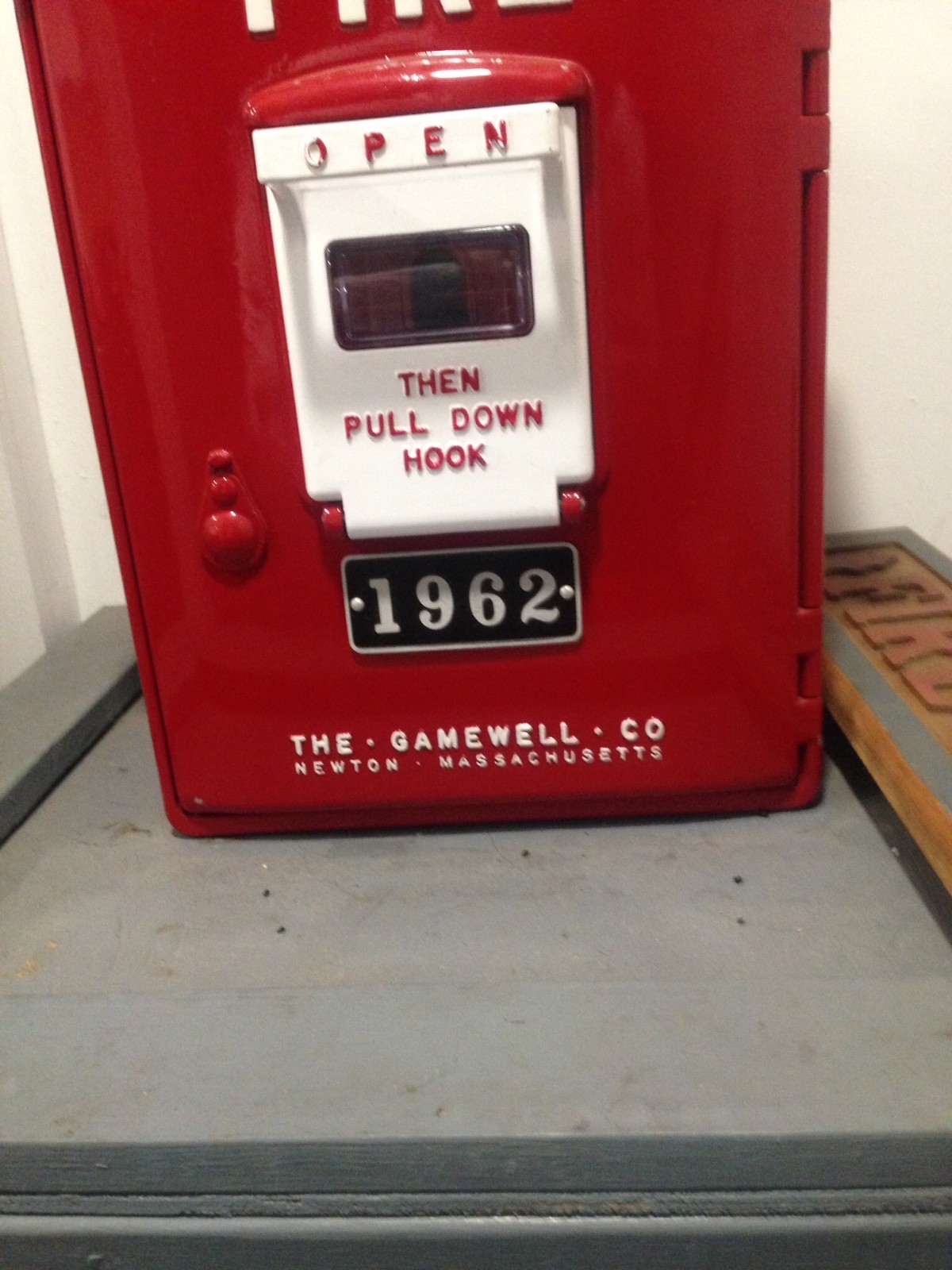 gamewell fire alarm box number plate | eBay