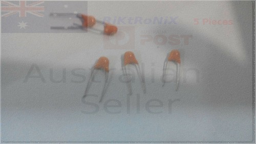 Ceramic Yellow Capacitor 220 pF 5Pcs | eBay