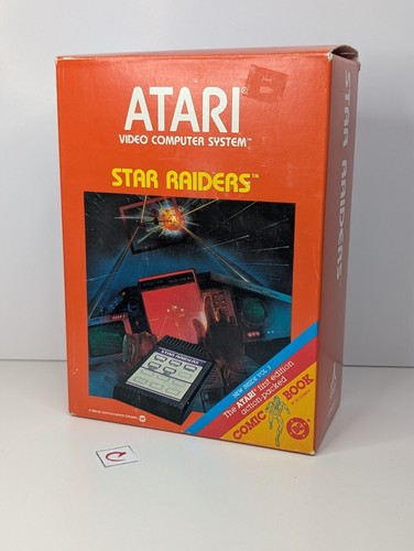 Star Raiders (Atari 2600, 1982) CIB Touch Pad Manual Box Game - Missing Comic | eBay