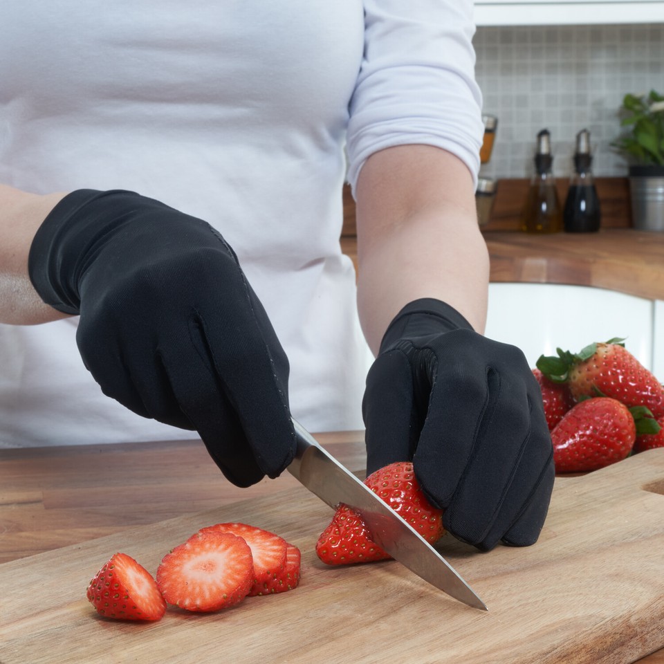 Anti Arthritis Gloves Compression Support Copper Therapy Finger Hand ...