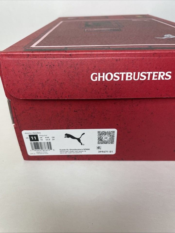 PUMA x GHOSTBUSTERS Suede XL Stay Puft Men’s Sneakers - Size 11 | eBay