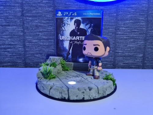 Uncharted 4. Uncharted 3 Steelbook Frame And Collectible Shelf Display ...