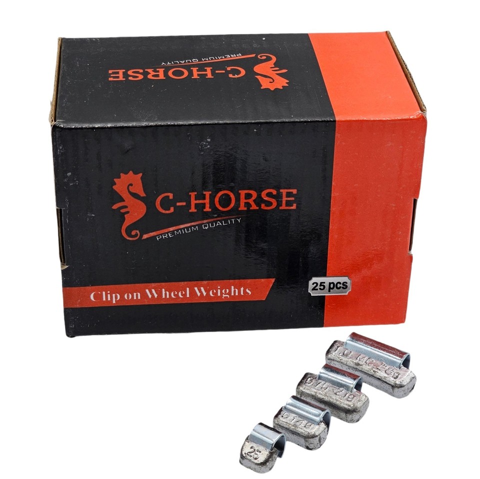400 LEAD ASSORTMENT CLIP-ON WHEEL WEIGHT BALANCE MC STYLE 0.25 0.50 0. ...