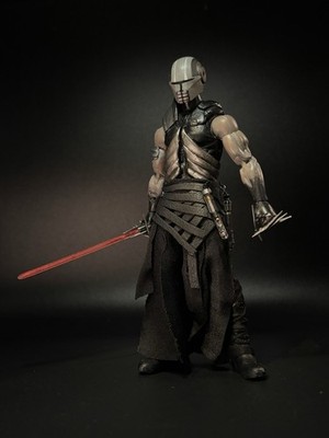 Star Wars Custom 6” Black Series Starkiller Sith Stalker B Action ...