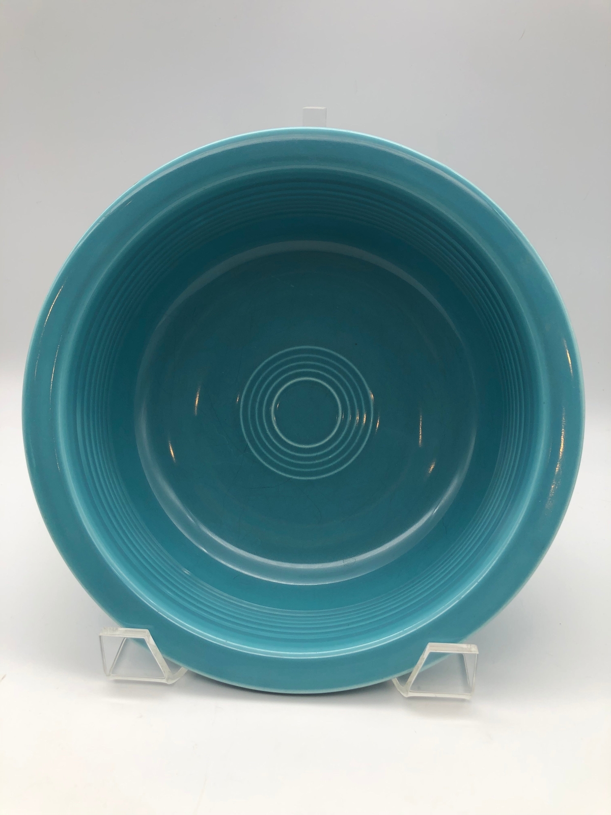 01709 Vintage Fiestaware Nappy Bowl, 8 1/2" - Turquoise | eBay