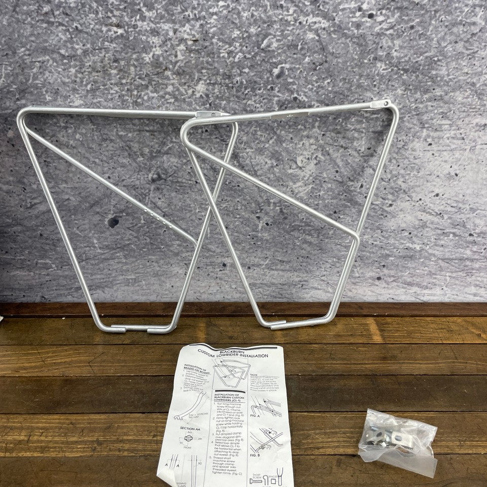 Vintage Blackburn Lowrider Rack NOS Front Fork Pannier Touring Bike ...