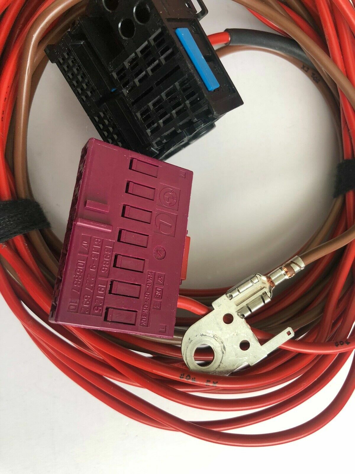 OEM bmw Iso quadlock connector Power Cable Kabel for NBT, NBT EVO | eBay