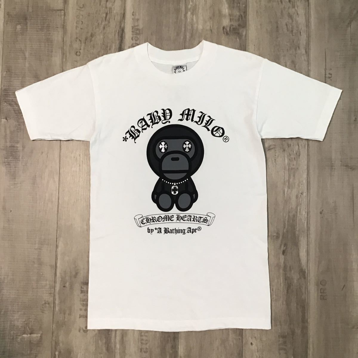 Super Rare Chrome Hearts BAPE T shirt S Size a ba… - Gem