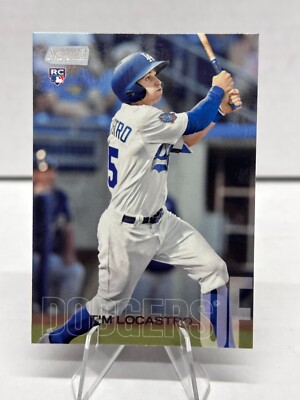 2018 Topps Stadium Club Baseball Card #143 Tim Locastro RC Los Angeles ...