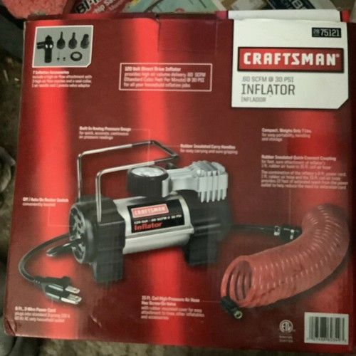 Craftsman 120V Inflator (Model # 75121), New Unopened | eBay
