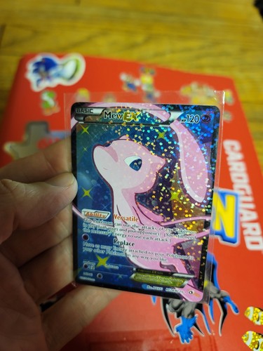 Mew EX Full Art Pokemon Card Legendary Treasures Radiant Collection ...