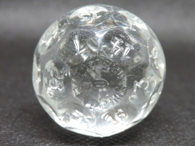 Czechoslovakia Fortune Telling Die 32-Sided Czech Glass Ball | eBay