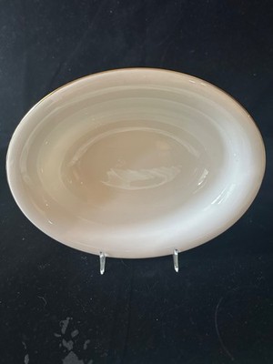 Wedgwood Signet gold oval serving bowl 9" bone china England | eBay