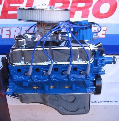 Ford 351 Windsor 345 HP Turn Key High Performance Balanced Crate Engine ...
