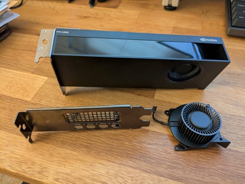 NVIDIA RTX A2000 12GB GDDR6 Graphics Card (Ampere) low-profile + full ...