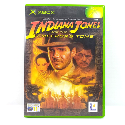 Indiana Jones and The Emperor’s Tomb Original Xbox PAL Complete With ...