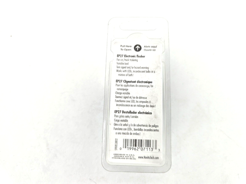 Novita EP27 5-Pin Electronic Turn Signal Flasher Relay Hazard LED Light ...