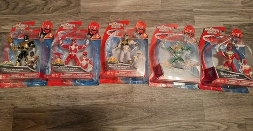 MIGHTY MORPHIN WHITE RANGER Power Rangers Super Megaforce Action Heros ...
