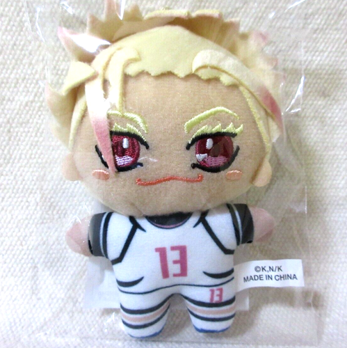 Blue Lock Exhibition Limited Plush Doll Mascot Chain Ryusei Shidou 10cm ...