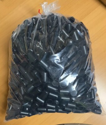 CAPLUGS VC-625-16BLK Cap,PVC Vinyl,For Tube Size 5/8" (1000pcs = 1 lot ...