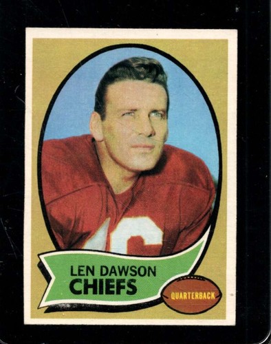 1970 TOPPS #1 LEN DAWSON EX CHIEFS UER HOF *AZ6956 | eBay