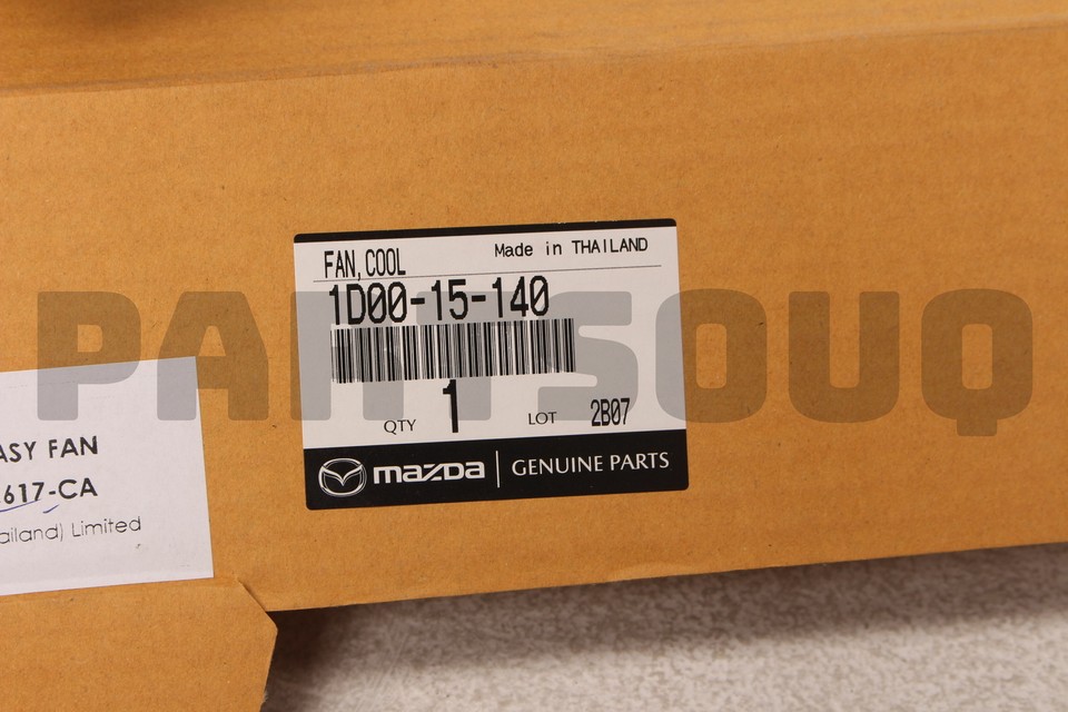 1D0015140 Genuine Mazda FAN,COOLING 1D00-15-140 | eBay