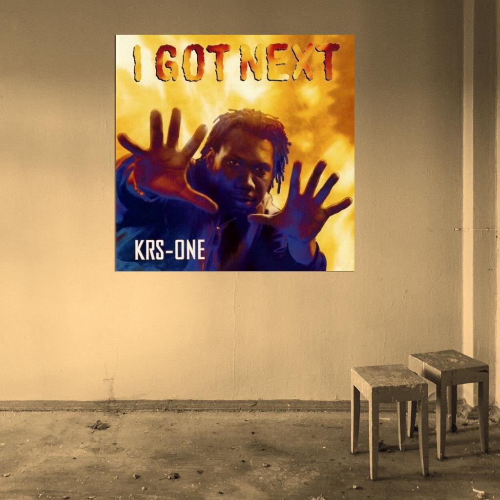 559385 KRS-One "I Got Next" Music Album HD Cover Art 36x24 WALL PRINT ...