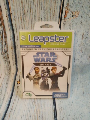 Leapster Learning Game Star Wars Jedi Math | eBay