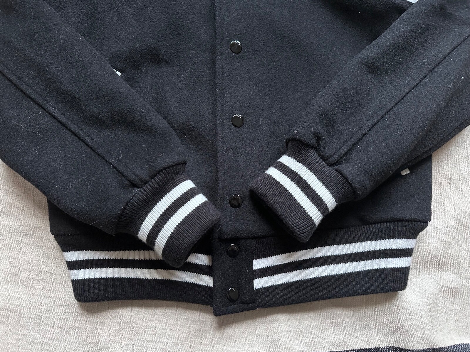Aritzia TNA Chinook Bomber Jacket Coat black YSL Sain… - Gem