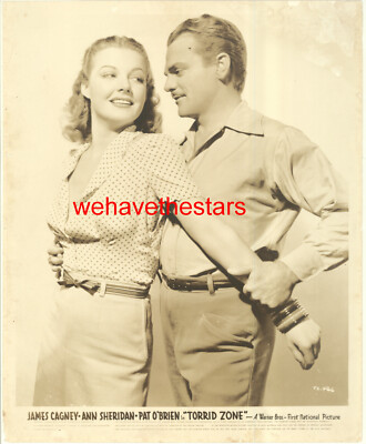 Vintage Ann Sheridan James Cagney TORRID ZONE '40 Publicity Portrait | eBay