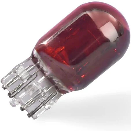 4x 7443 RED Bulb Tail Brake Backup Reverse Bright Light T20 Car Turn ...