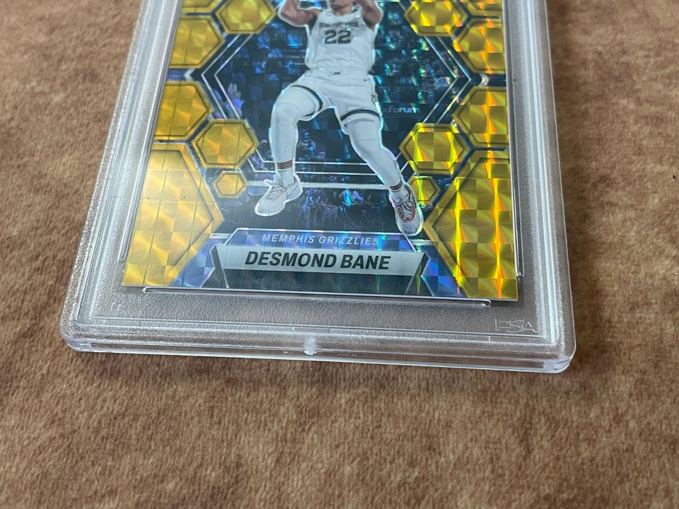 PSA 10 2022 Mosaic Gold Prizm 01/10 DESMOND BANE #156 GRIZZLIES GEMMT | eBay
