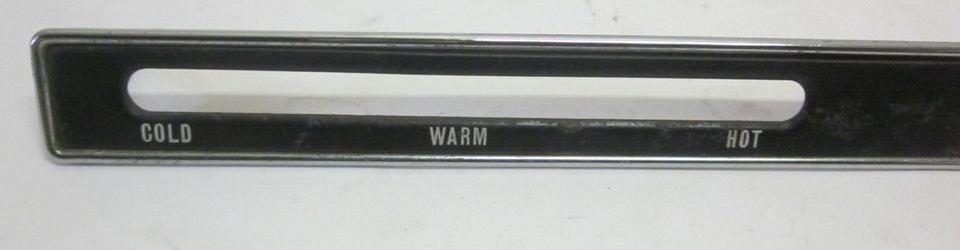 Sunbeam Alpine IV V Tiger Dash Heater / Vent Control Bezel Two-Piece ...