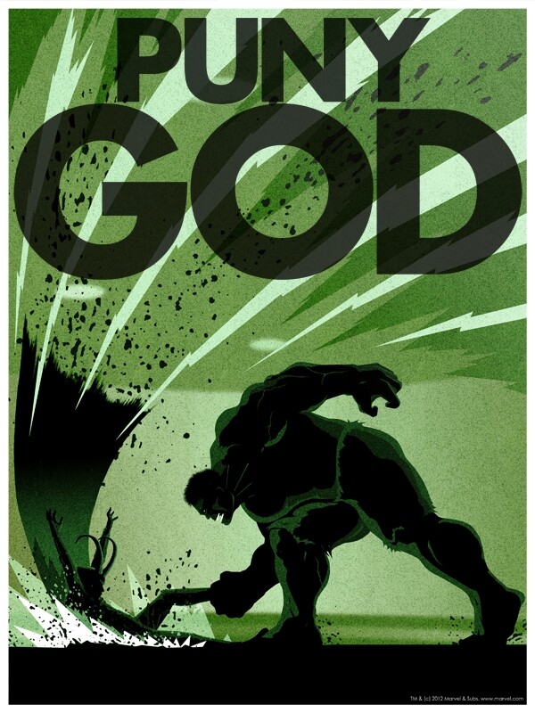 Hulk Vs Loki Puny God