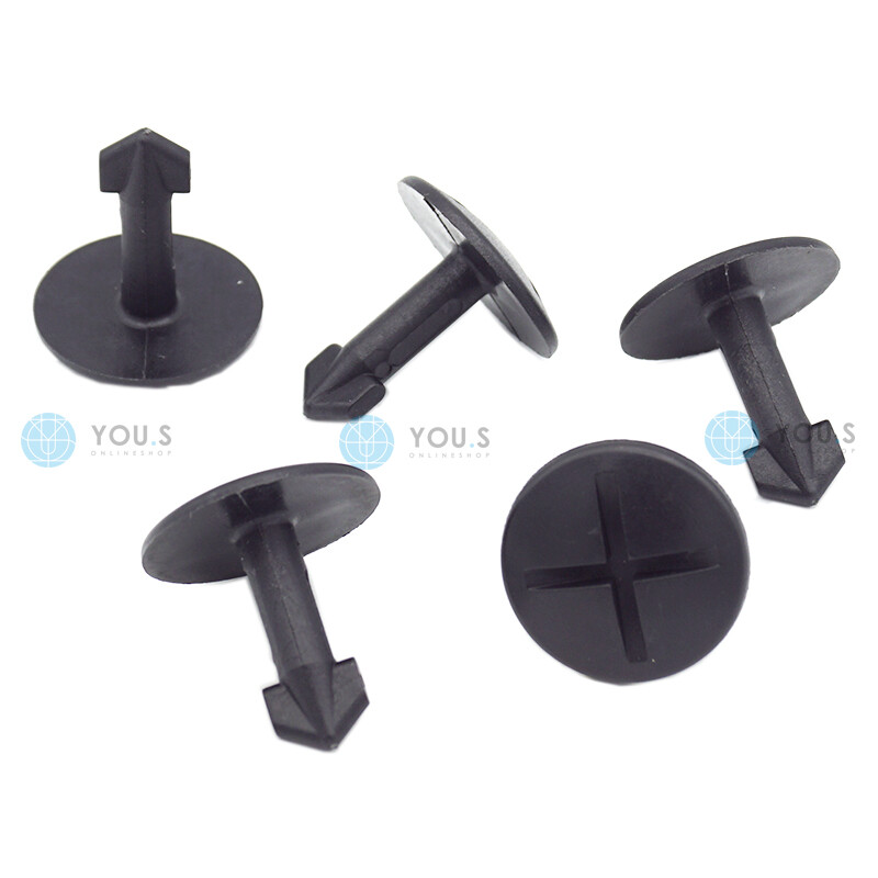 100 X You.S Original Underbody Clamping Pin Mounting Clip for Audi Seat ...