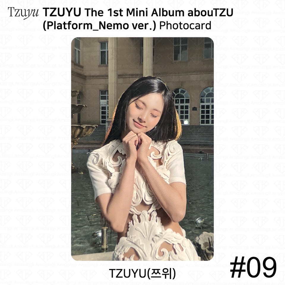 TWICE Tzuyu 1st Mini Album abouTZU Platform_Nemo ver Official Photocard ...