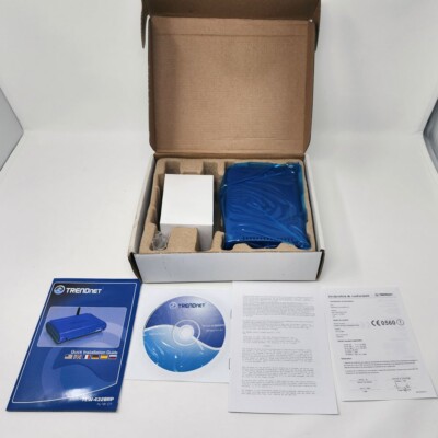 TRENDNET 54Mbps 802.11g Wireless Firewall Broadband Router TEW-432BRP ...