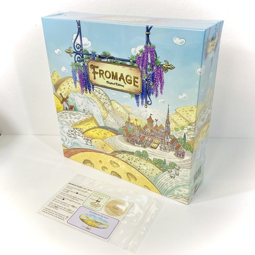FROMAGE BOARD GAME Limited Edition Deluxe Kickstarter w/ Wooden Bits ...