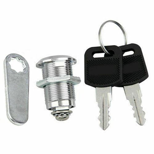 20mm Cam Lock+2 Keys For Door Cabinet Mailbox Post CL Box Cupboard V0J5 ...