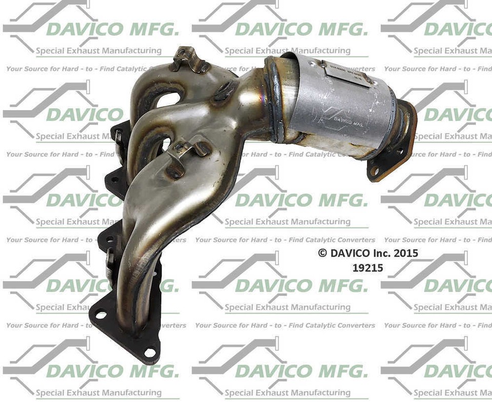 Catalytic Converter-Exact-Fit - Manifold Davico 19215 | eBay