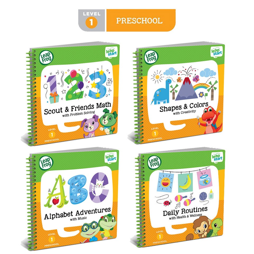 Leapfrog LeapStart Books - Complete Library Level 1 to 4 (age 2-7 years ...