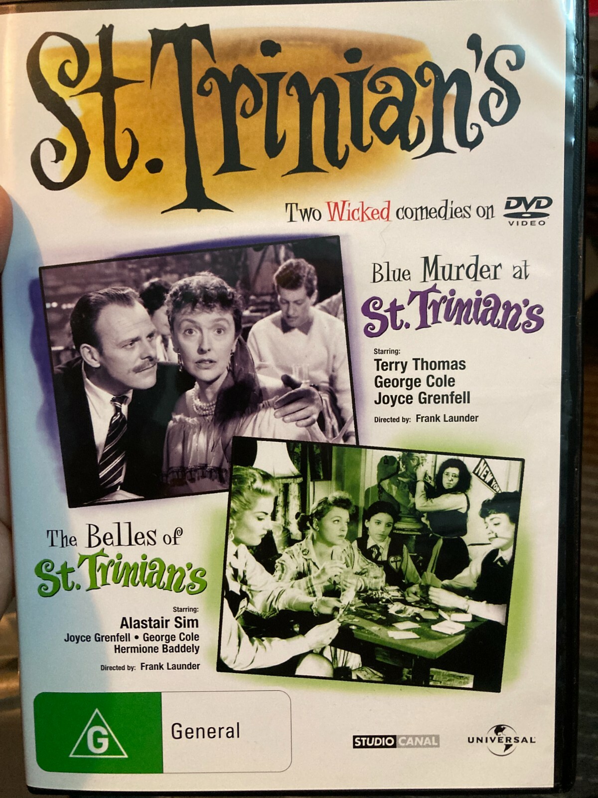 The Belles Of St Trinian's / Blue Murder At St Trinian's region 4 DVD ...