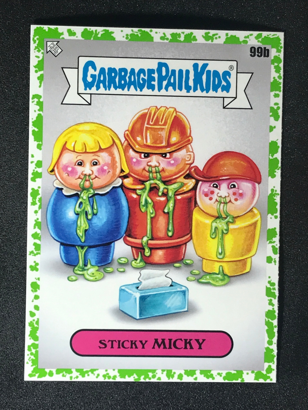 2024 Topps GPK Kids At Play Booger Green #99b STICKY MICKY | eBay
