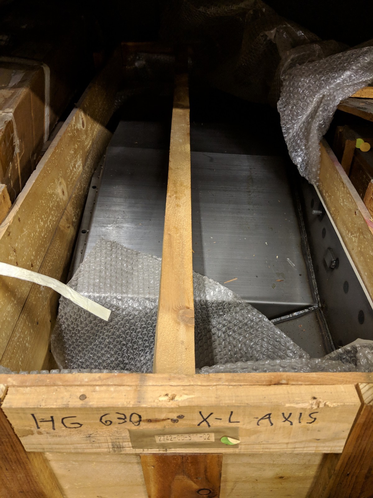 Hitachi Seiki HG630 X-Axis Way Cover (Left Side) | eBay