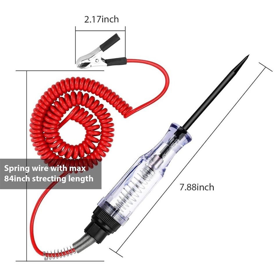Digital Electric Voltage Circuit Tester Automotive Test Light Car Truck ...