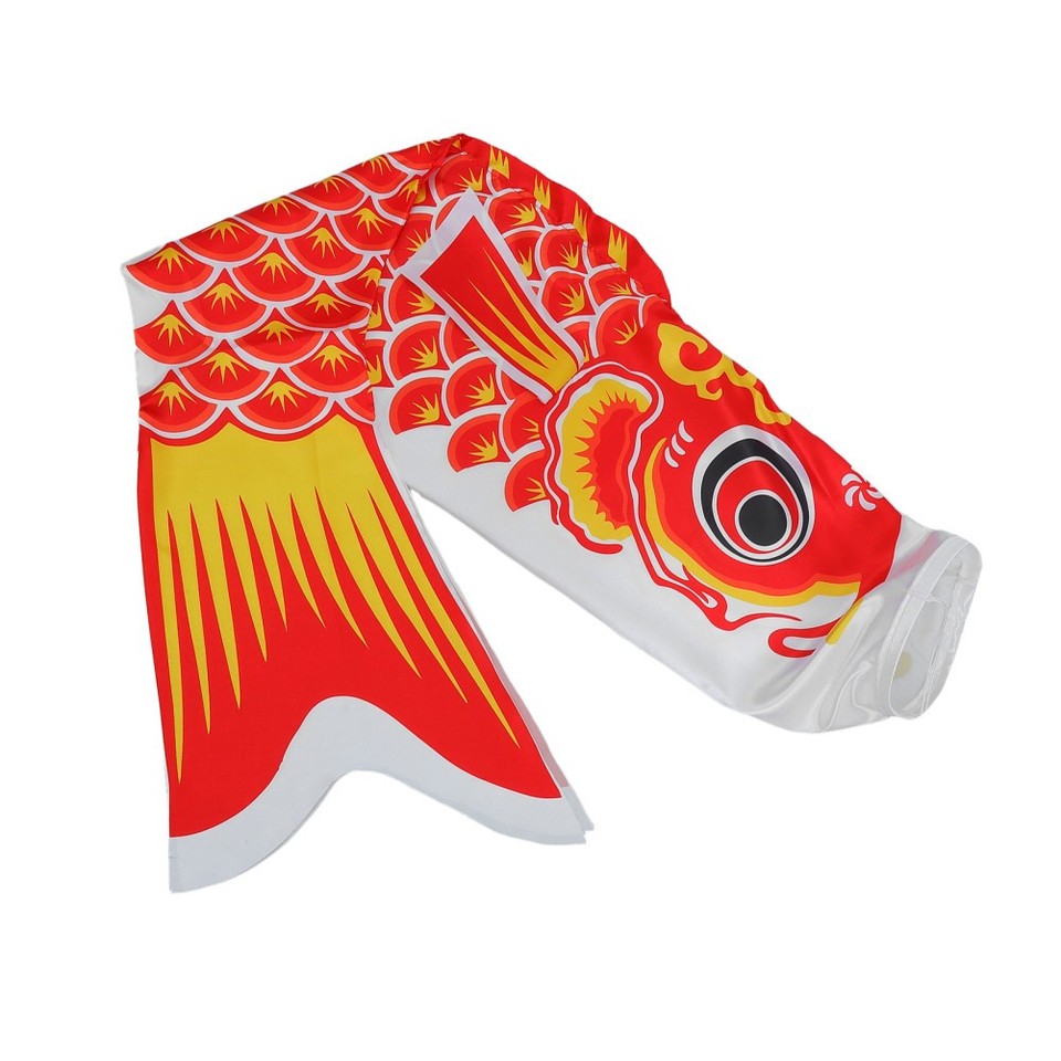 Japanese Carp Windsock Streamer: Fish Flag Kite Koinobori Hanging Decor ...