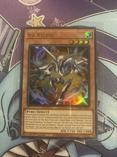 Yu-Gi-Oh! - Ice Ryzeal - CRBR-EN003 - Ultra Rare 1st Ed. NM | eBay