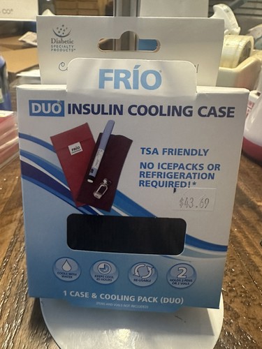 NIB Frio Duo Insulin Cooling Case No Ice Packs Black | eBay